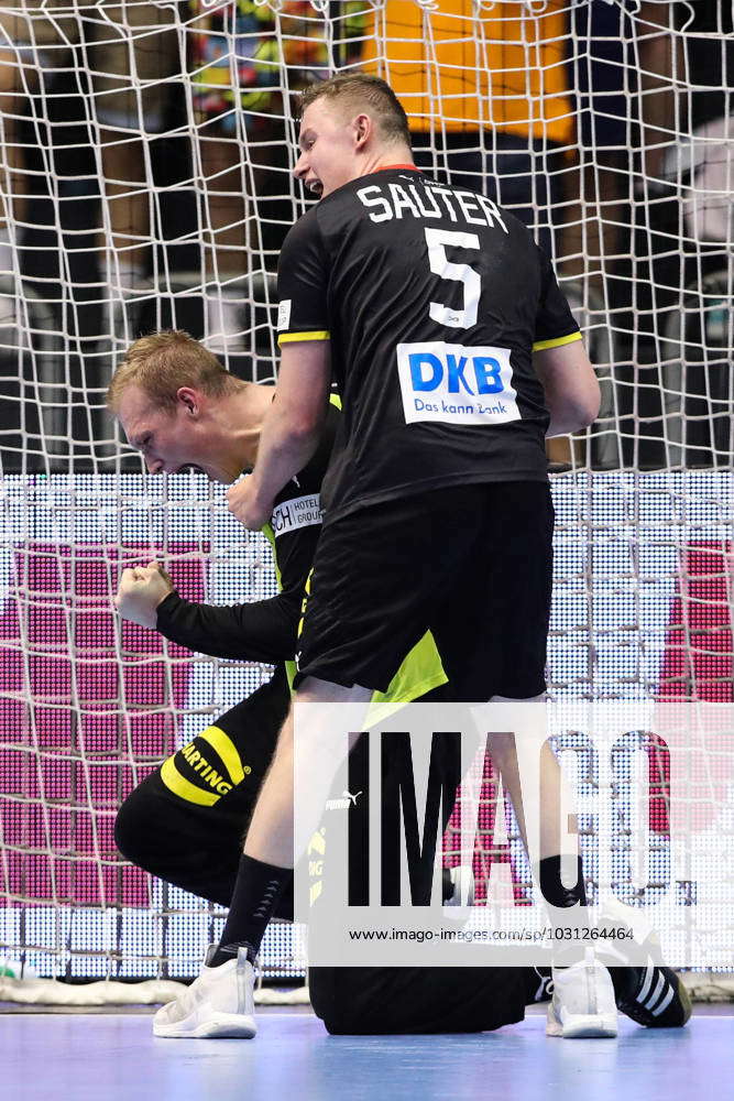 Goalkeeper David Späth Germany,1 and Moritz Sauter Germany,5 Main Round ...