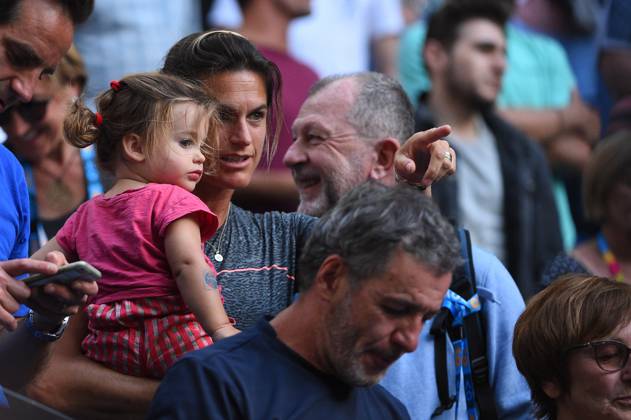 Australian Open - Atmosphere Former tennis player Amelie Mauresmo of ...