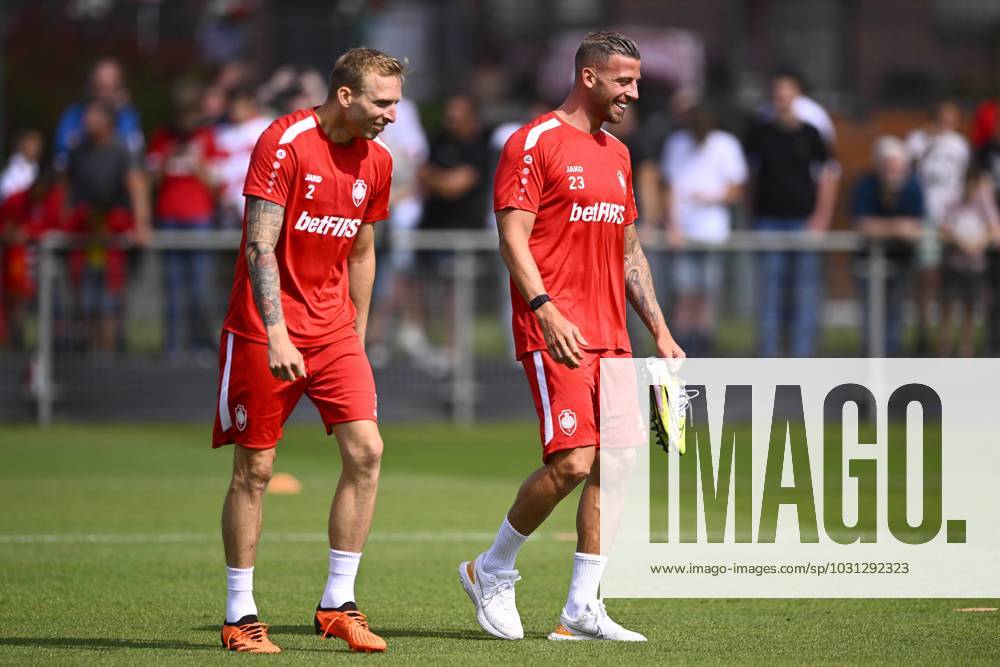DEURNE, BELGIUM - JUNE 28 : De Laet Ritchie defender of Antwerp FC and ...