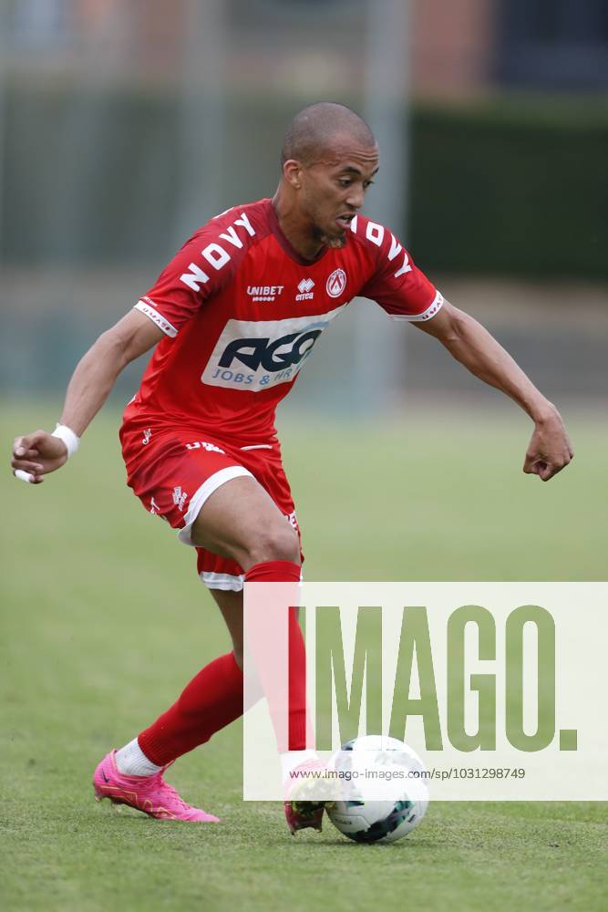OUDENAARDE, BELGIUM - JUNE 28 : Henen David forward of KV Kortrijk ...