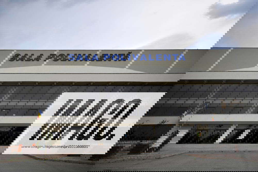 230706 View of the Sala Polivalenta of Piatra Neamt before the European ...