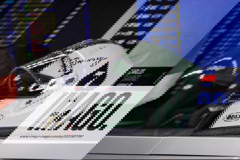 Helmet of Sonny Hayes, driver of the fictional Apex APXGP team in the ...