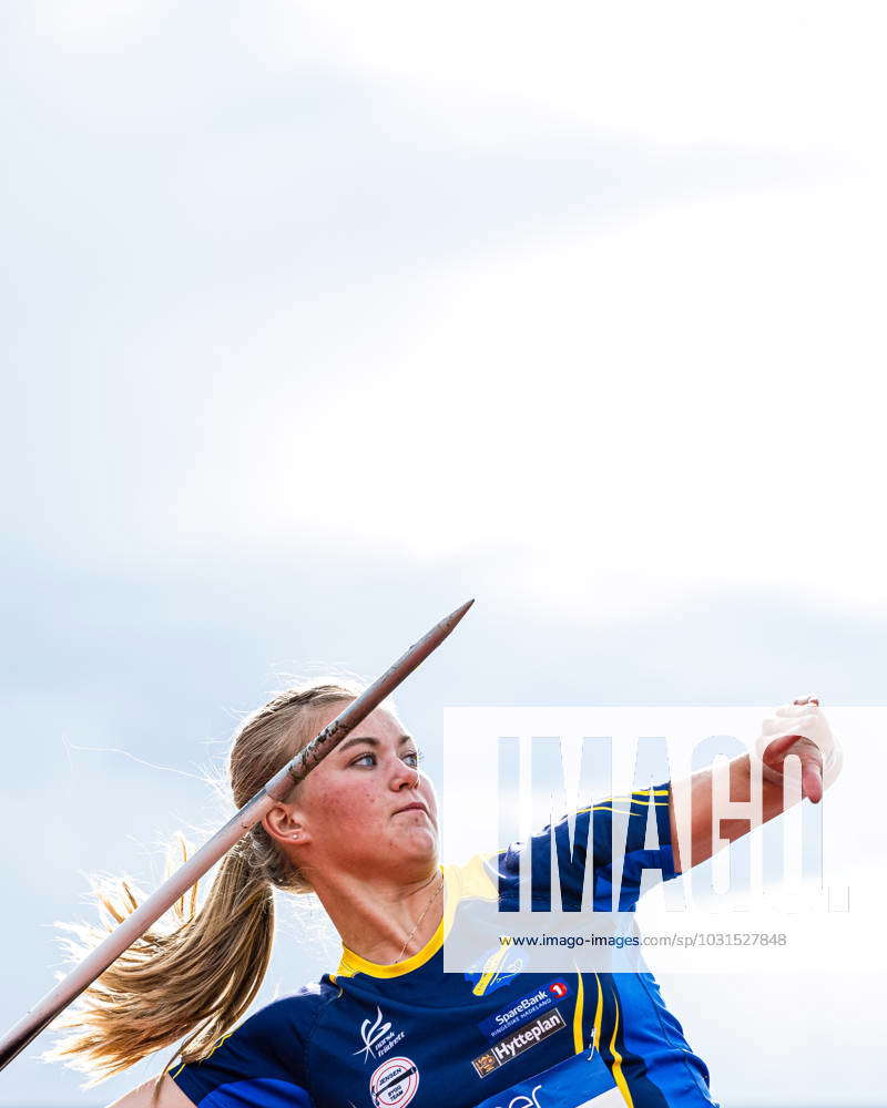 Maria Hella Voje Heieren of Ringerike FIK competes in women s javelin ...
