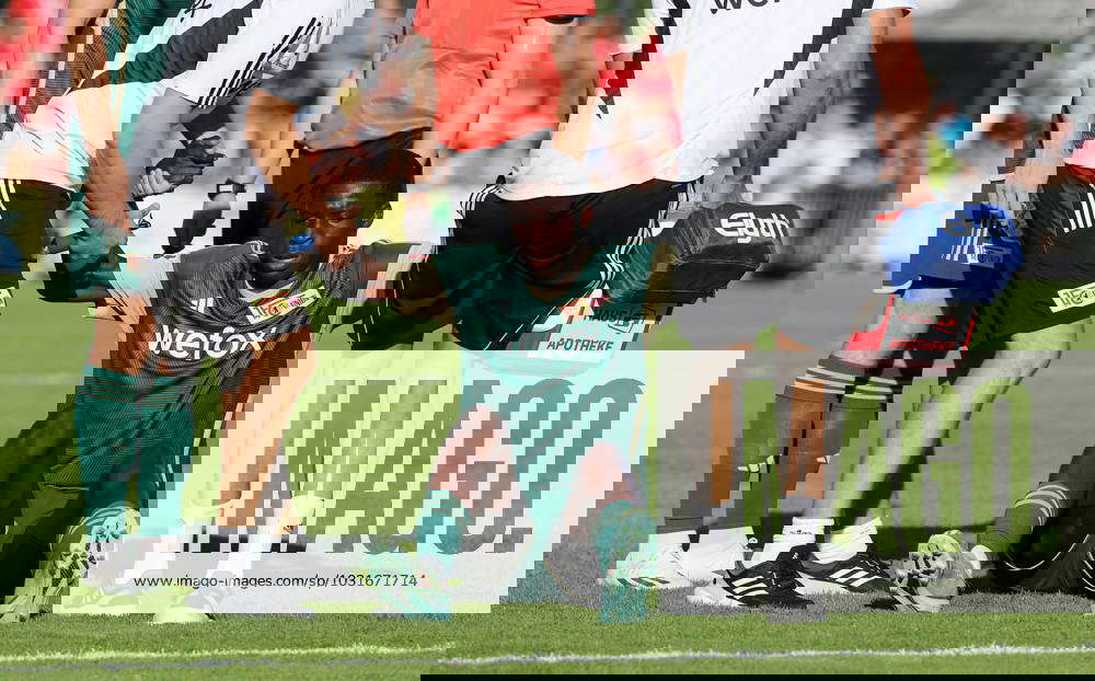 Sport Bilder des Tages Oluwaseun Ogbemudia angeschlagen verletzt ...