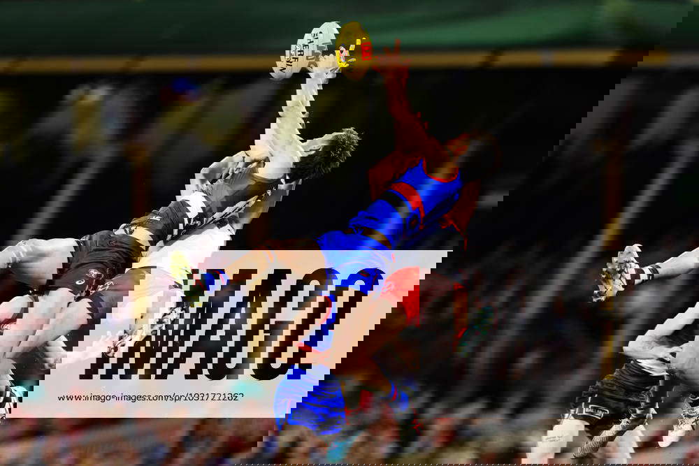 AFL SWANS BULLDOGS, Sam Darcy of the Bulldogs attempts a mark during ...