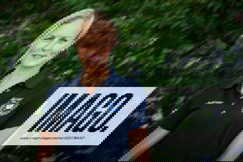 230713 Anna Blomgren at a press conference with the Swedish Nations Cup ...