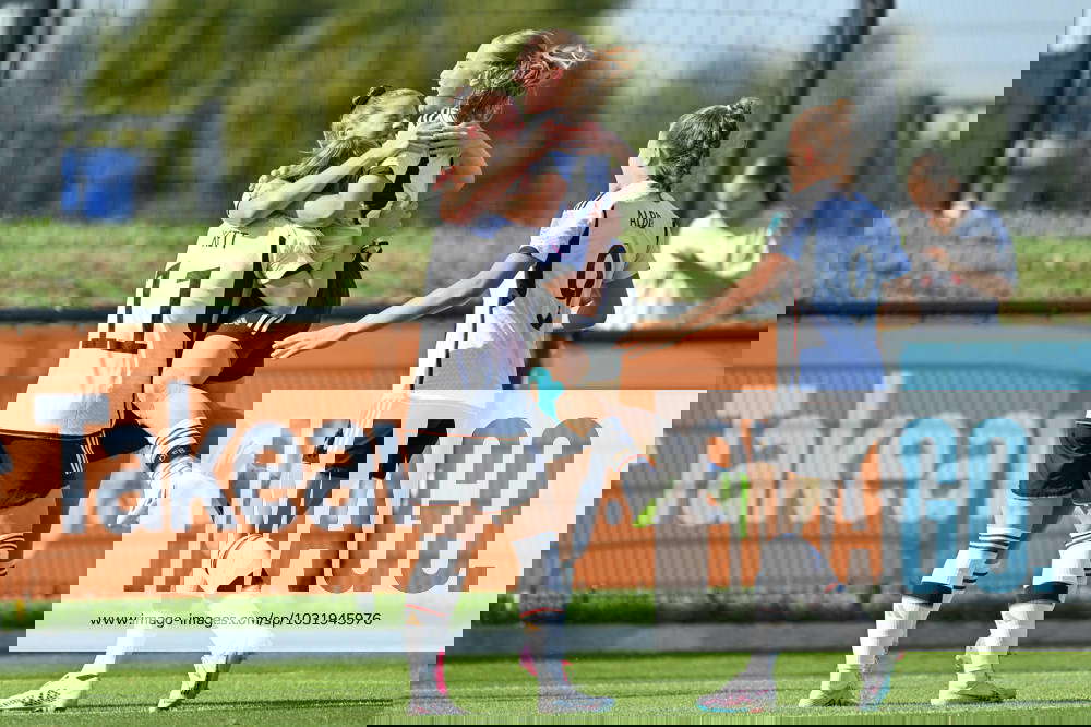 UEFA WOMEN S UNDER-19 EURO GERMANY VS AUSTRIA Alara Sehitler (10) of Germany pictured celebrating