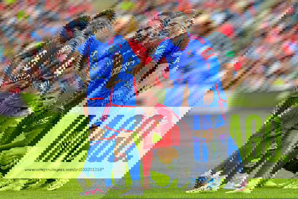 Manchester United, ManU v Olympique Lyonnais Pre-Season friendly Mason ...