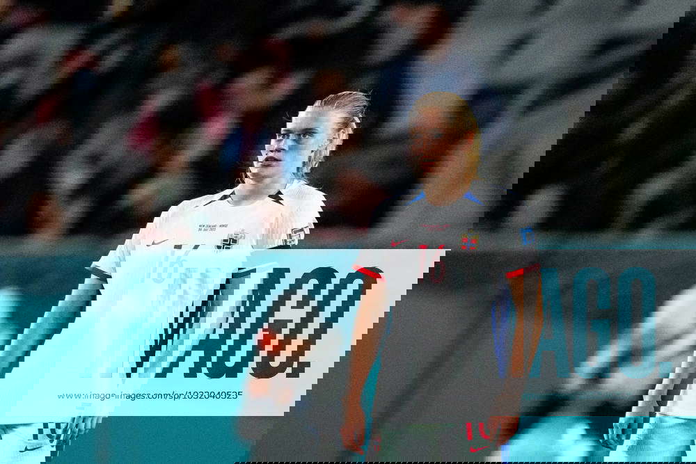 230720 Mathilde Harviken of Norway looks dejected after 1 0 during the ...