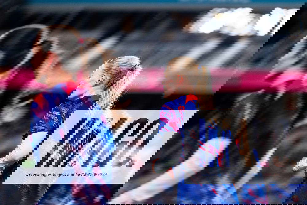 Mathilde Harviken of Norway during warm up ahead of the FIFA Womens ...