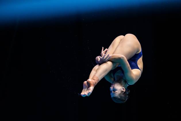 230625 Emilia Nilsson Garip of Sweden competes in womens 3 meter ...