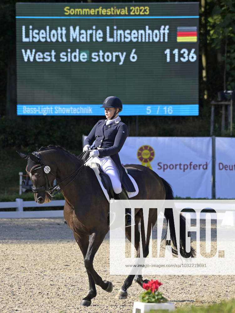 Liselott Marie Linsenhoff auf West side story 6 v. Frankfurter Turnierstall