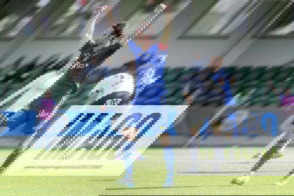 230722 GIF Sundsvalls Linus Hallenius cheers during the Superettan ...