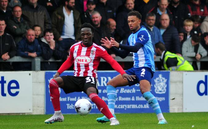 Torquay United v Exeter City, Torquay, UK - 22 Jul 2023 Vincent Harper ...