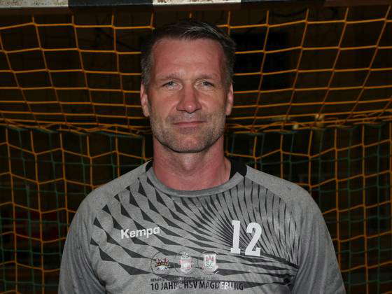 Torwart Marco Stange SC Magdeburg Allstars beim Benefiz Allstars Game ...