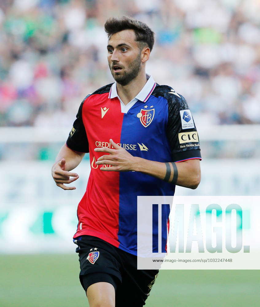FC St Gallen FC Basel Dominik Schmid FC Basel 22 07 2023 Kybunpark St ...