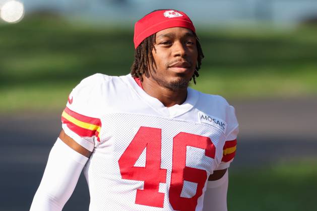 ST. JOSEPH, MO - JULY 23: Kansas City Chiefs safety Nazeeh Johnson ...