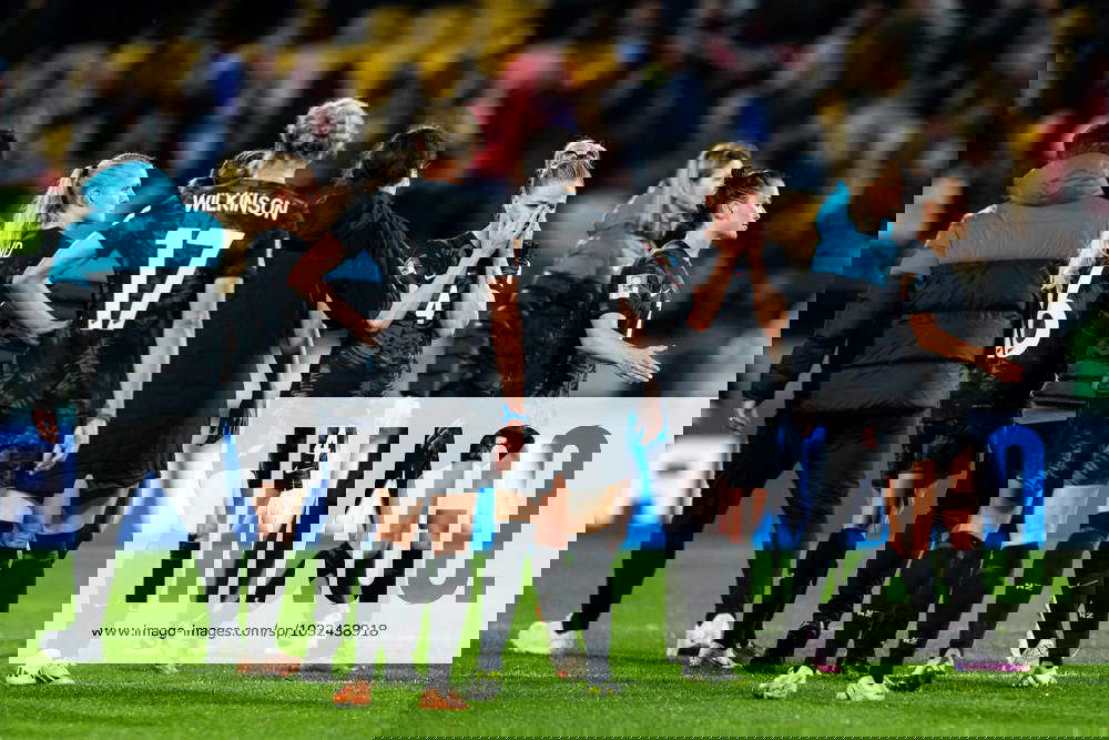 CJ Bott and Ali Riley of New Zealand look dejected after the FIFA ...