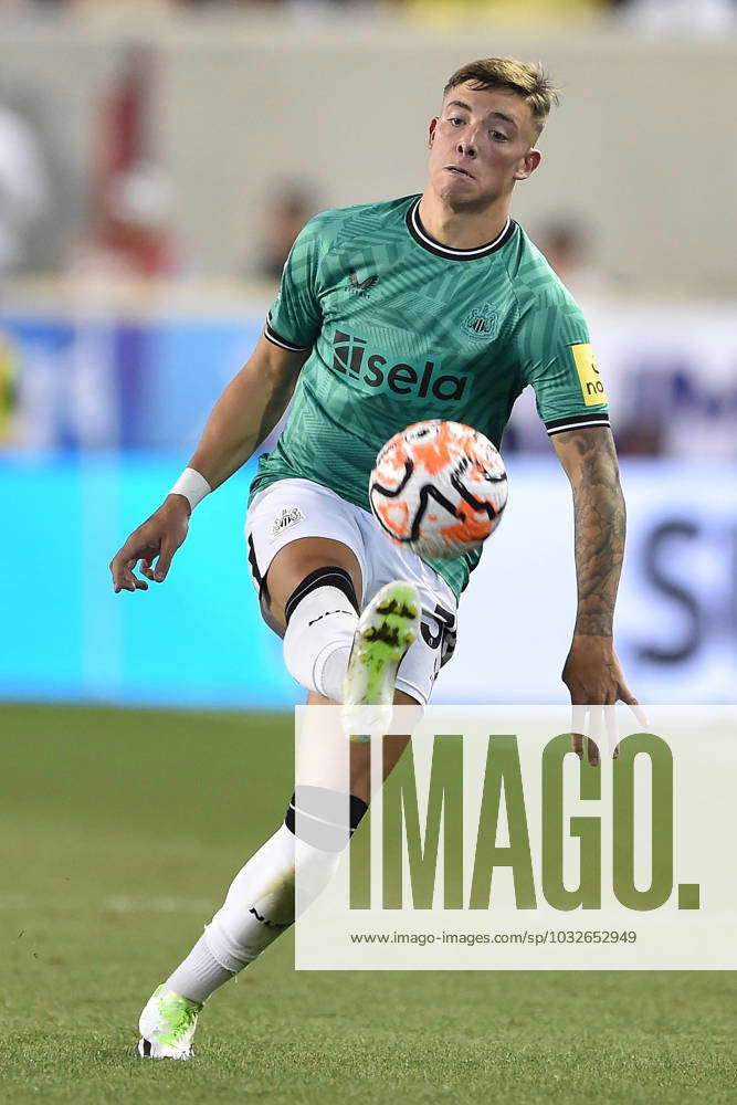 Harrison, New Jersey, USA: Newcastle United defender HARRISON ASHBY in ...