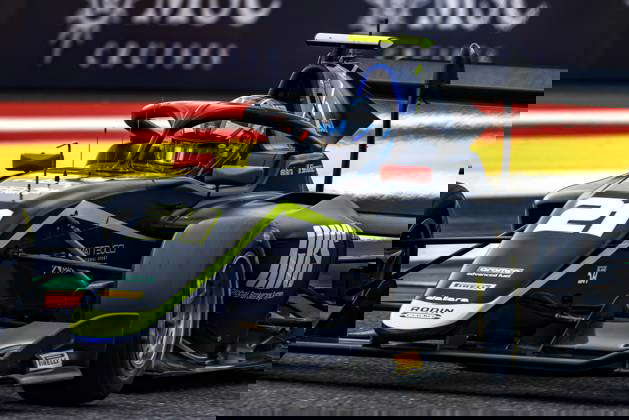 21 YEANY Hunter, Rodin Carlin, Dallara F3, action during the 1st round ...