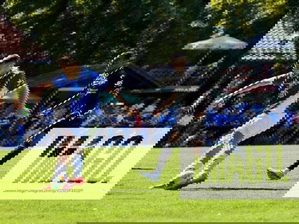 Filip Stojilkovic SV Darmstadt 40 attack, forward, Yassin Ben Balla SV ...