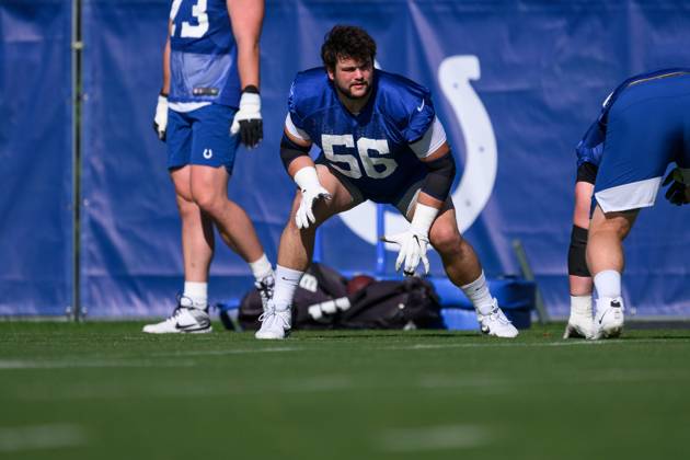 WESTFIELD, IN - JULY 25: Indianapolis Colts cornerback Jaylin Simpson ...