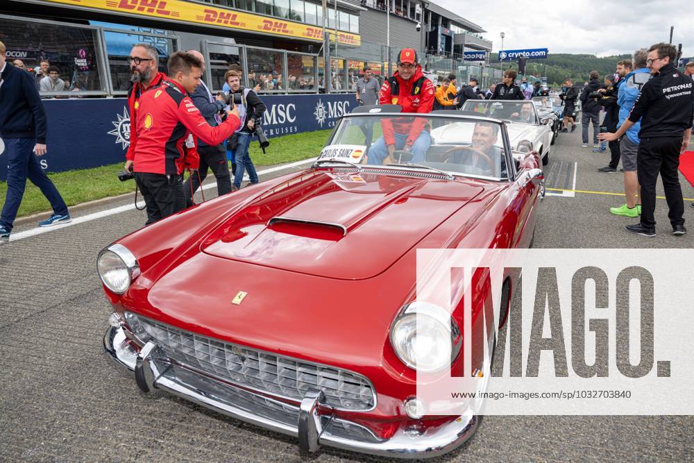 Scuderia Ferrari Spanish rider Carlos Sainz Jr. is seen during the ...
