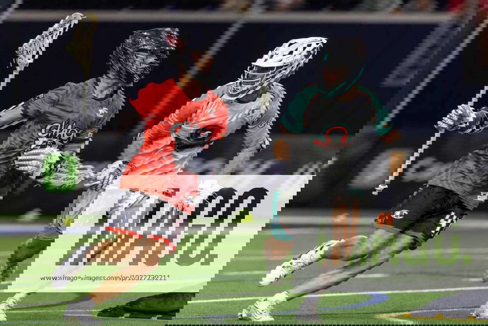 FRISCO, TX - JULY 30: Chaos midfielder Kyle Jackson (47) battles at the ...