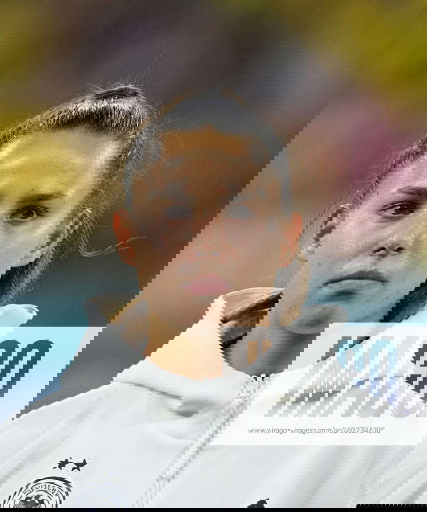 July 30 2023: Lena Oberdorf (Germany) looks on during a game, , at ...