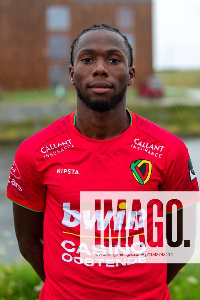 Oostende s Mohamed Berte pose for a portrait picture at the 2023-2024 ...