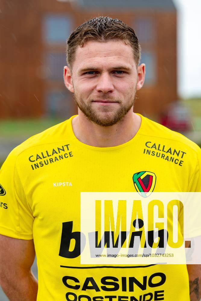Oostende s goalkeeper Liam Bossin pose for a portrait picture at the ...
