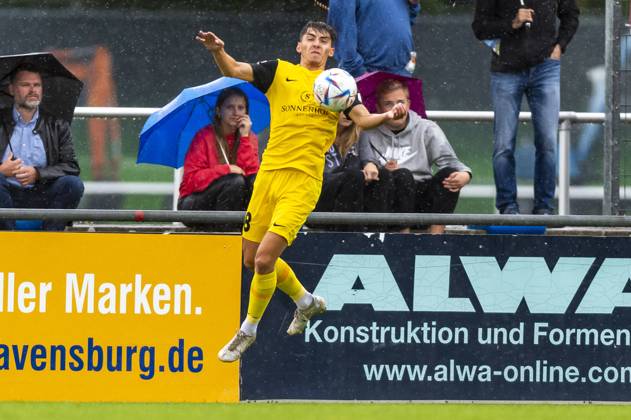 Jan Elias Rahn 8, SG Sonnenhof Grossaspach on the sidelines GER, FV ...