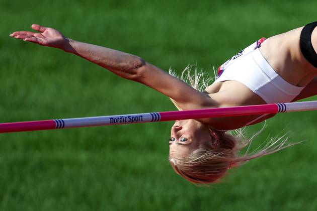 RUSSIA, CHELYABINSK - : Polina Parfenenko representing the Kemerovo ...