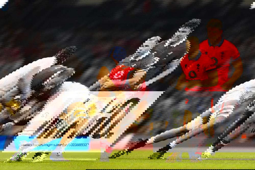 Wales v England Rugby International 05 08 2023. Corey Domachowski of ...