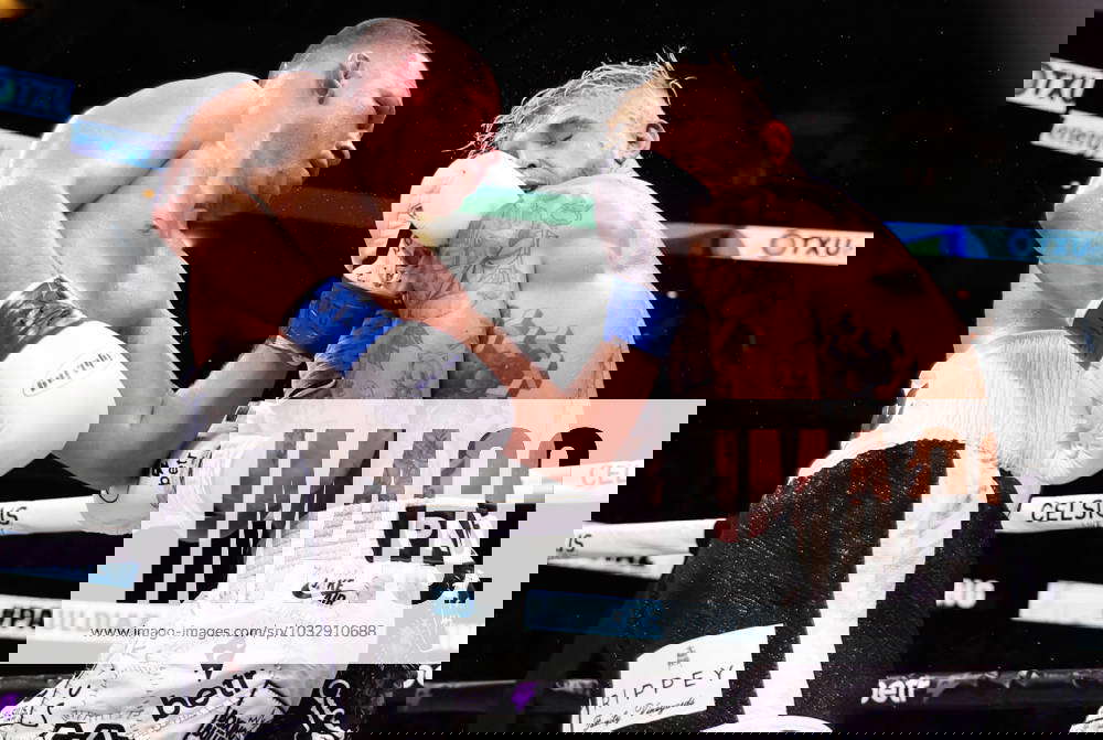 Boxing: Jake Paul vs Nate Diaz Aug 5, 2023; Dallas, Texas, USA; Jake ...