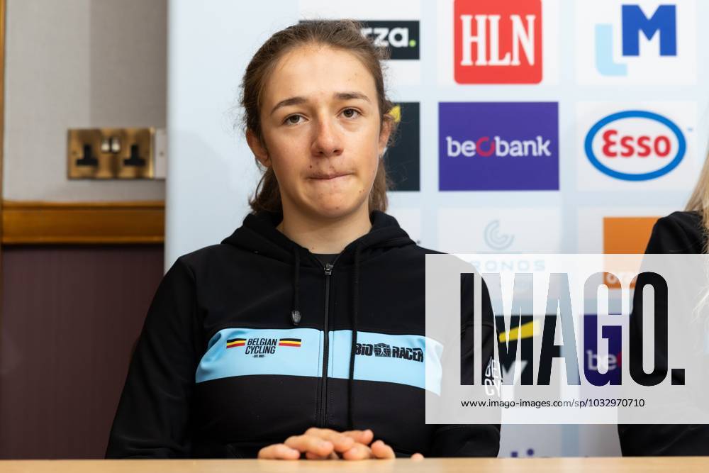 Belgian Luca Vierstraete pictured during a press conference, PK ...