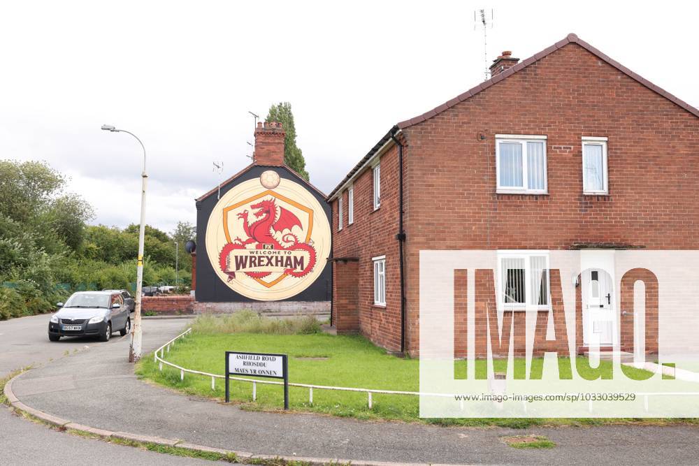 Mandatory Credit: Photo by Ryan Browne Shutterstock A Wrexham mural ...