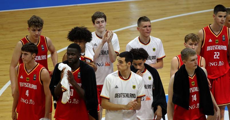10.08.2023 Skopje(North Macedonia) Italy-Germany 1 4 final FIBA U16 ...