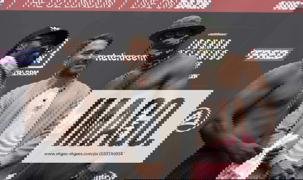 Gerald Washington during the weigh-in ahead his International ...