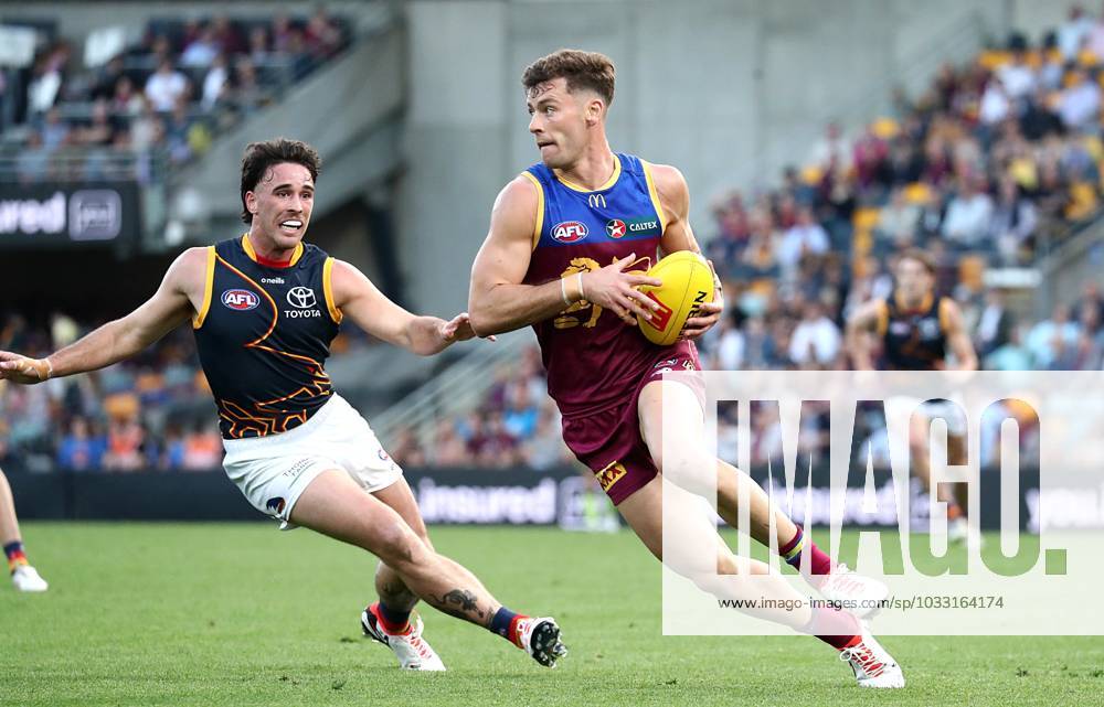 AFL LIONS CROWS, Josh Dunkley of the Lions in action during the AFL ...
