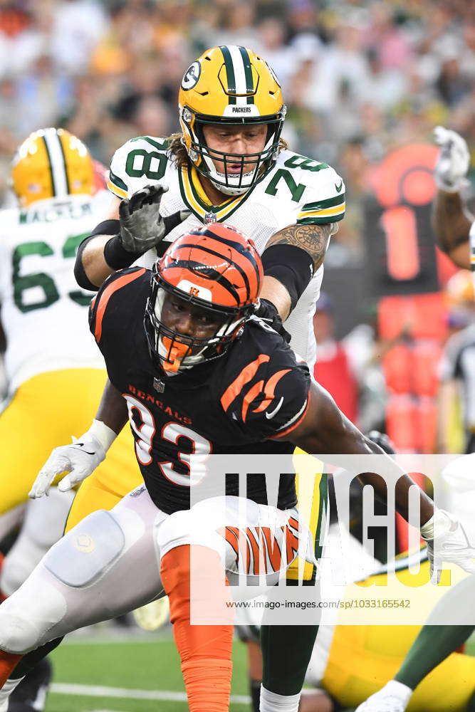 CINCINNATI, OH - AUGUST 11: Green Bay Packers Tackle Luke Tenuta (78 ...