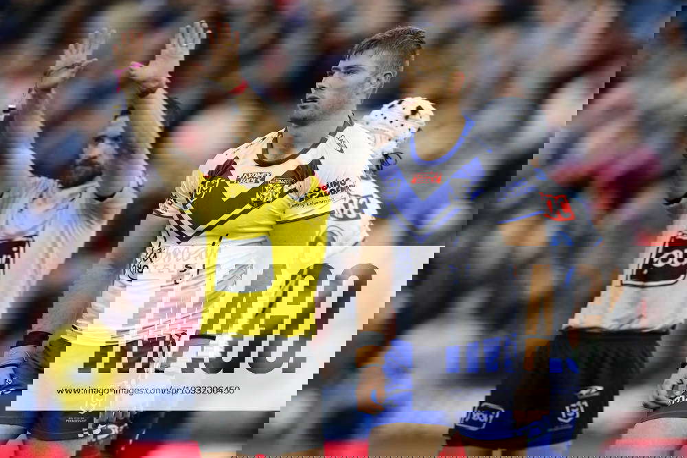 NRL KNIGHTS BULLDOGS, Harrison Edwards of the Bulldogs is sent to the ...