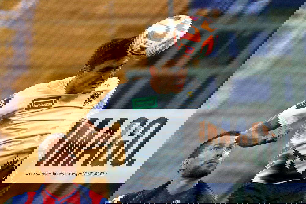 RUSSIA, MOSCOW - : CSKA s Anton Zabolotny and Sochi s Kirill Kravtsov are in action in a