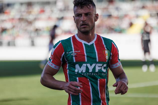 Jean Felipe during Liga Portugal 23 24 game between CF Estrela Amadora ...