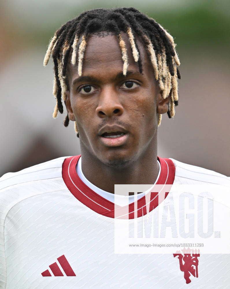 BECKENHAM, ENGLAND - AUGUST 14: headshot of Noam Emeran of Manchester ...
