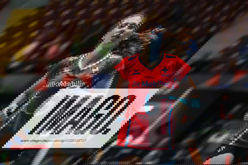 Madlaina Matter 6 of Switzerland during CEV EuroVolley 2023 women Final ...