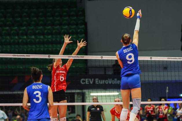 Volleyball Intenationals - CEV EuroVolley 2023 - Women - Switzerland vs ...