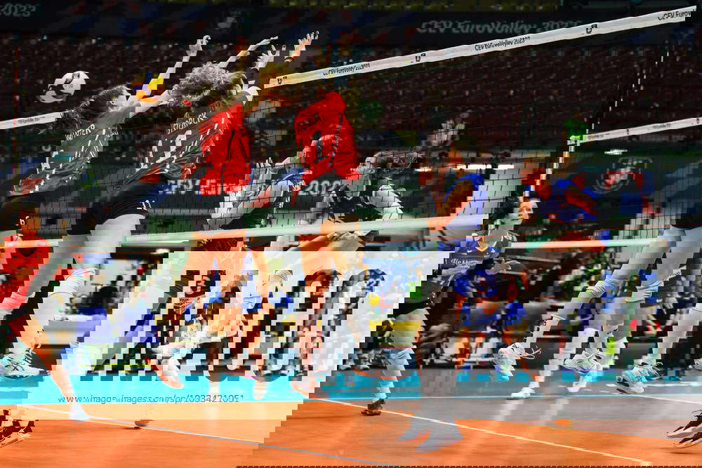 Iman Isanovic 5 of Bosnia-Herzegovina during CEV EuroVolley 2023 women ...