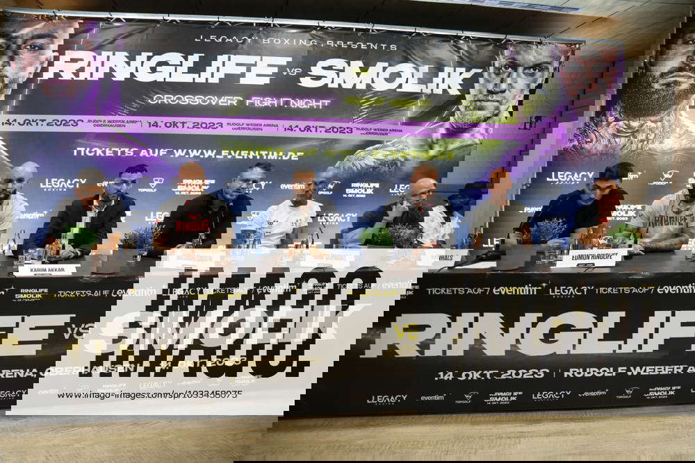 Boxing Legacy Boxing, Crossover Boxing, Press Conference, Oberhausen ...