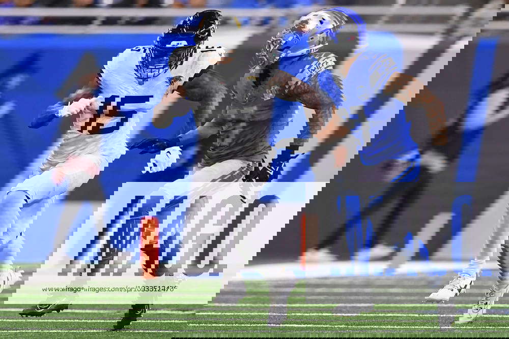 DETROIT, MI - AUGUST 19: Jacksonville Jaguars WR Tim Jones (15) and ...